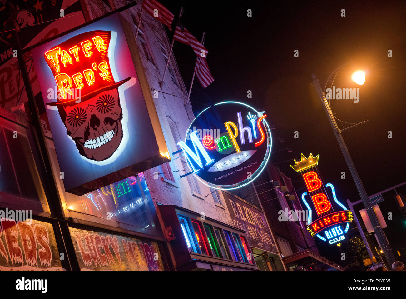 Beale Street, Memphis Tennessee Stock Photo - Alamy