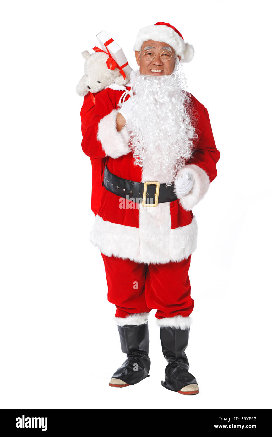 Santa claus mustache on Cut Out Stock Images & Pictures - Alamy
