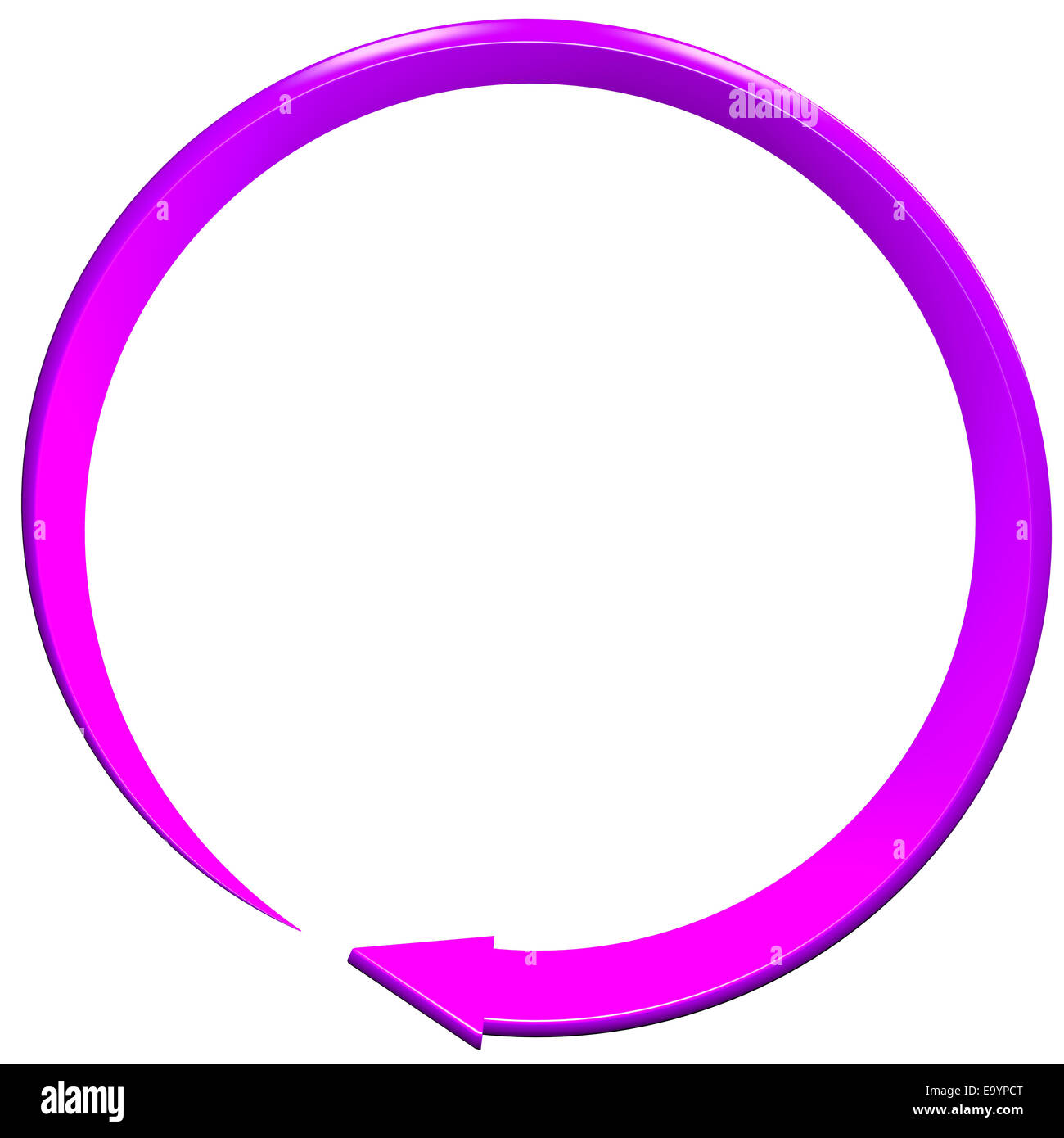 Circular arrow hi-res stock photography and images - Alamy