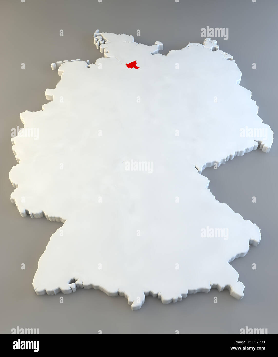 Germany map regions texture hi-res stock photography and images - Alamy