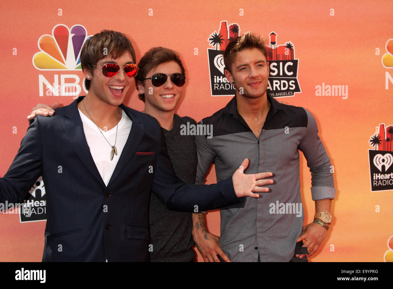 iHeart Radio Music Awards Arrivals Featuring: Emblem3 Where: Los ...
