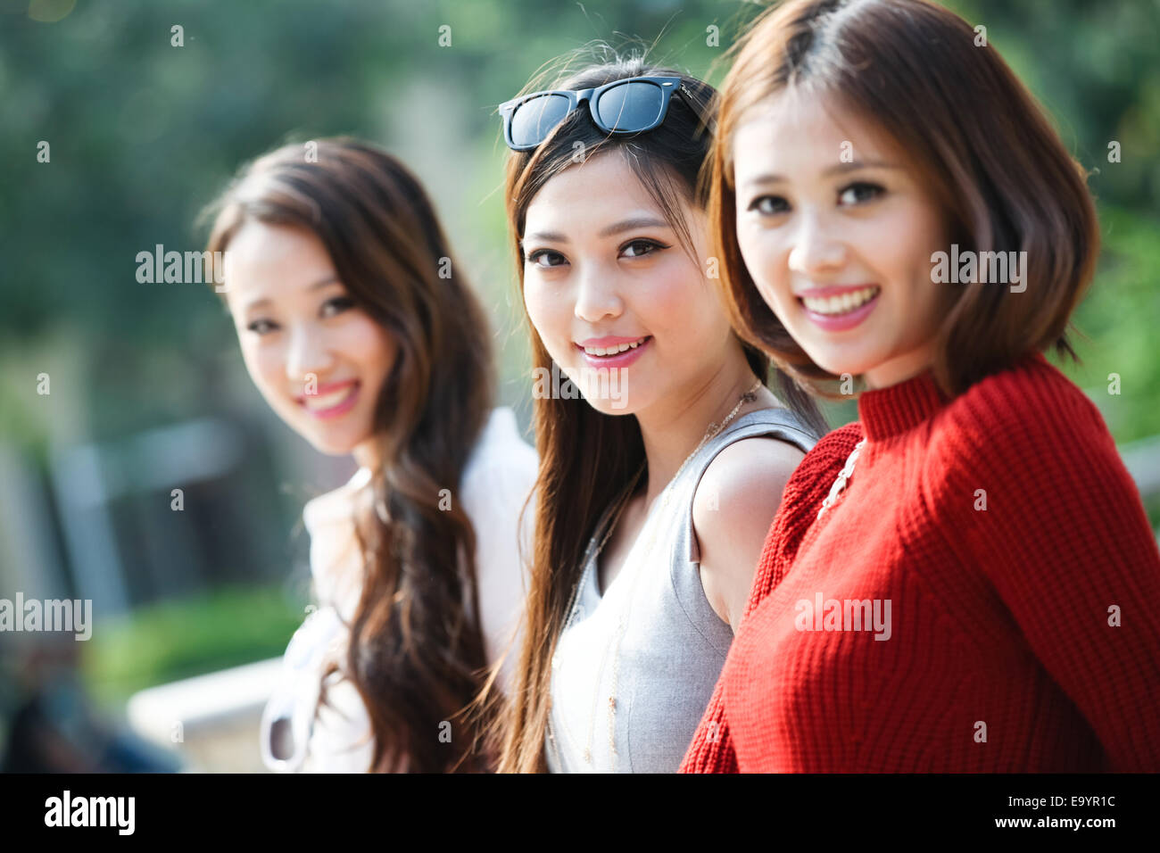 Portrait of young women Stock Photo - Alamy