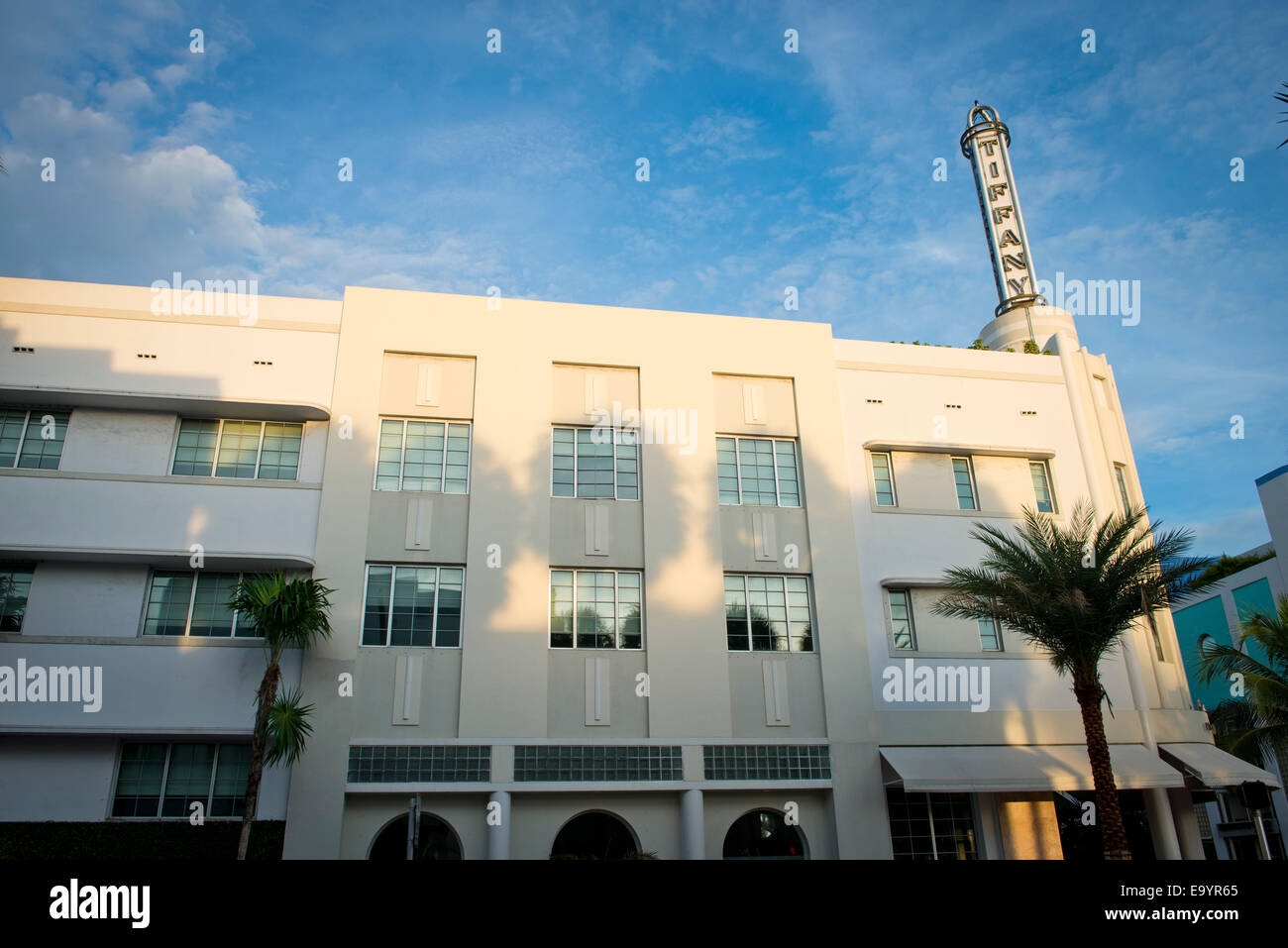 Art Deco buildings. Miami Beach, Florida Stock Photo - Alamy