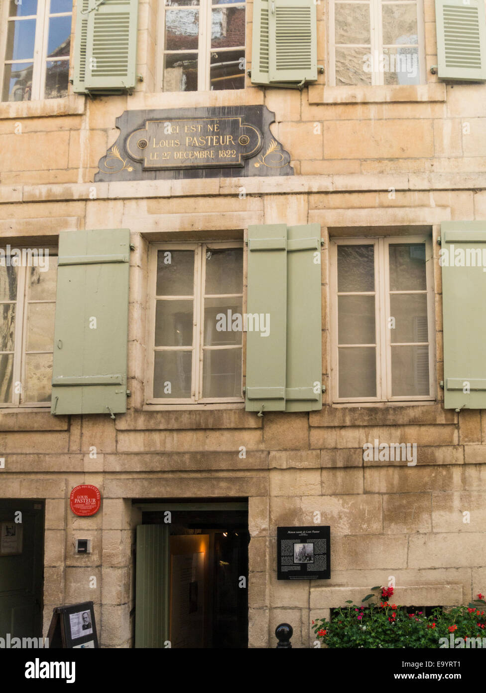 Louis Pasteur birthplace 1822 in typical tannery house now a museum ...
