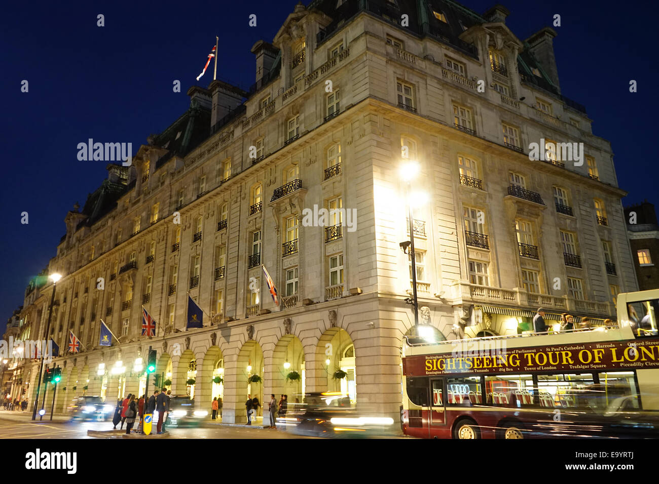 London, UK - November 03, 2014: The Ritz hotel, 5 star, located in ...