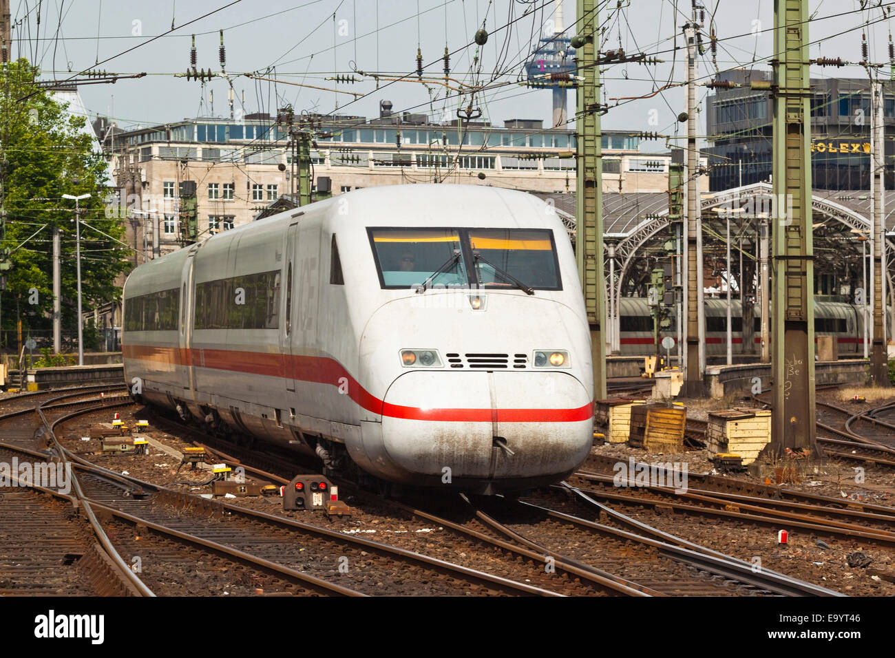 Intercity express train germany hi-res stock photography and images - Alamy