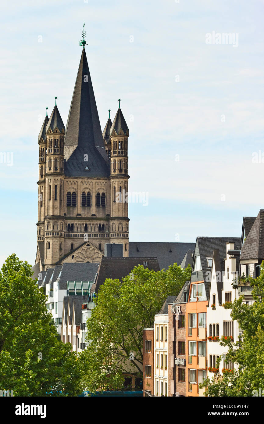 Gross sankt martin church hi-res stock photography and images - Alamy