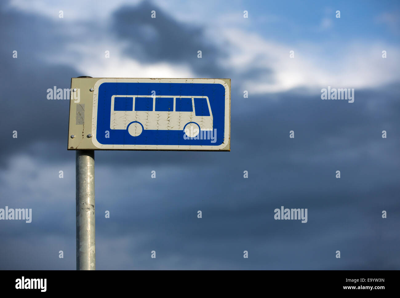 Bus stop sign finland hi-res stock photography and images - Alamy