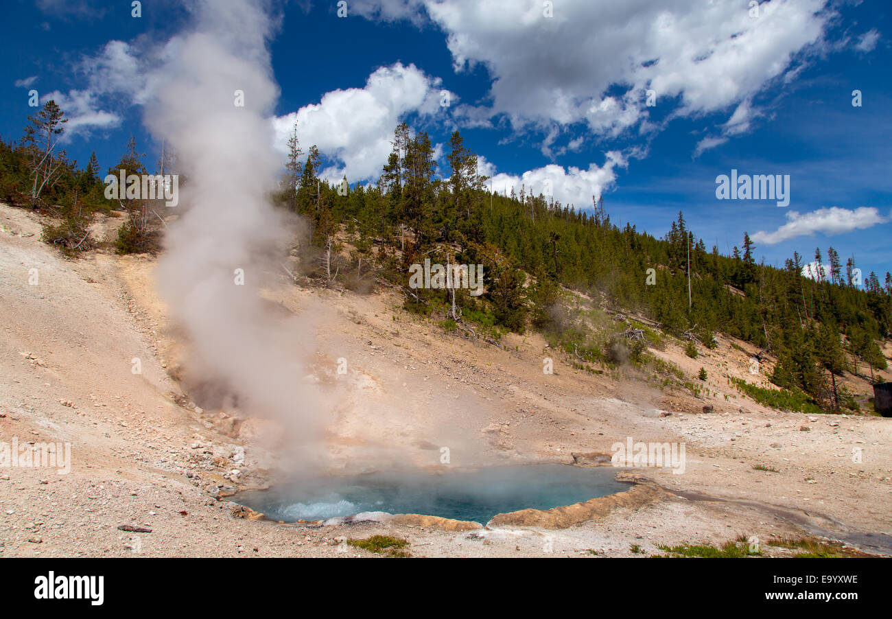 The wonders of Yellowstone National Park range from the magic of water ...