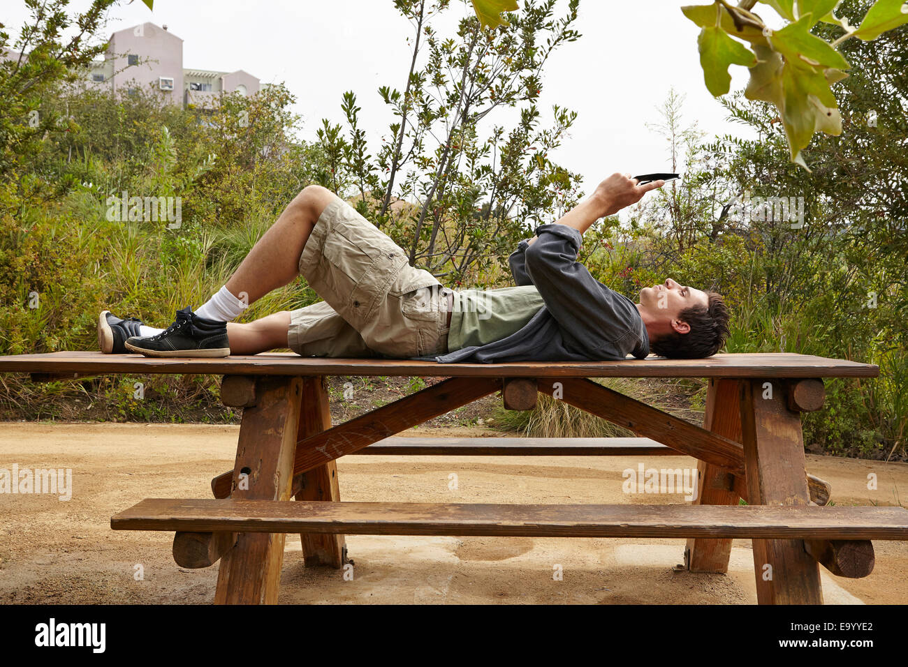 Lying on man table hi-res stock photography and images - Alamy