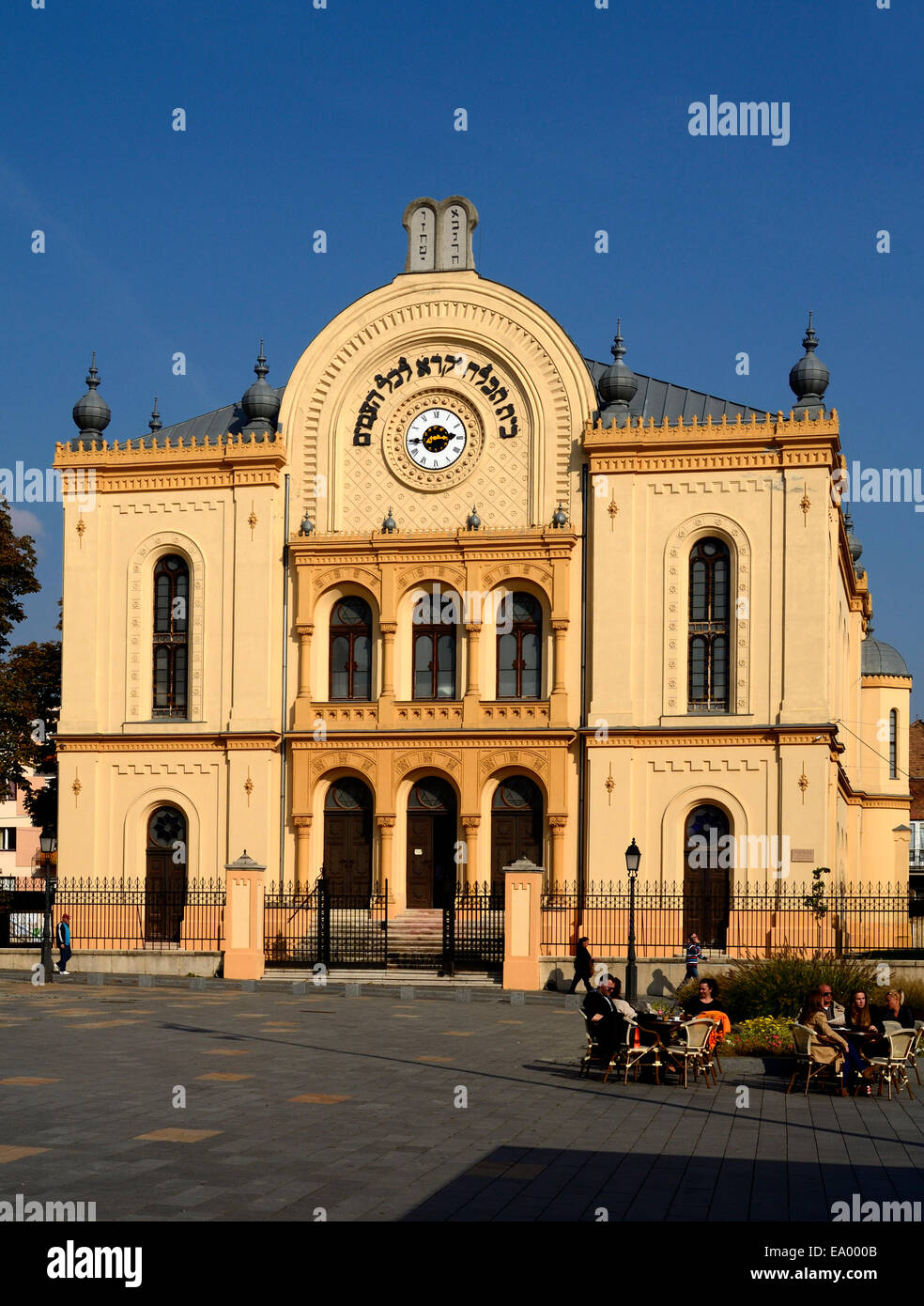 Synagogue Kossuth Lajos Ter square, Pecs Hungary Europe Baranya county ...