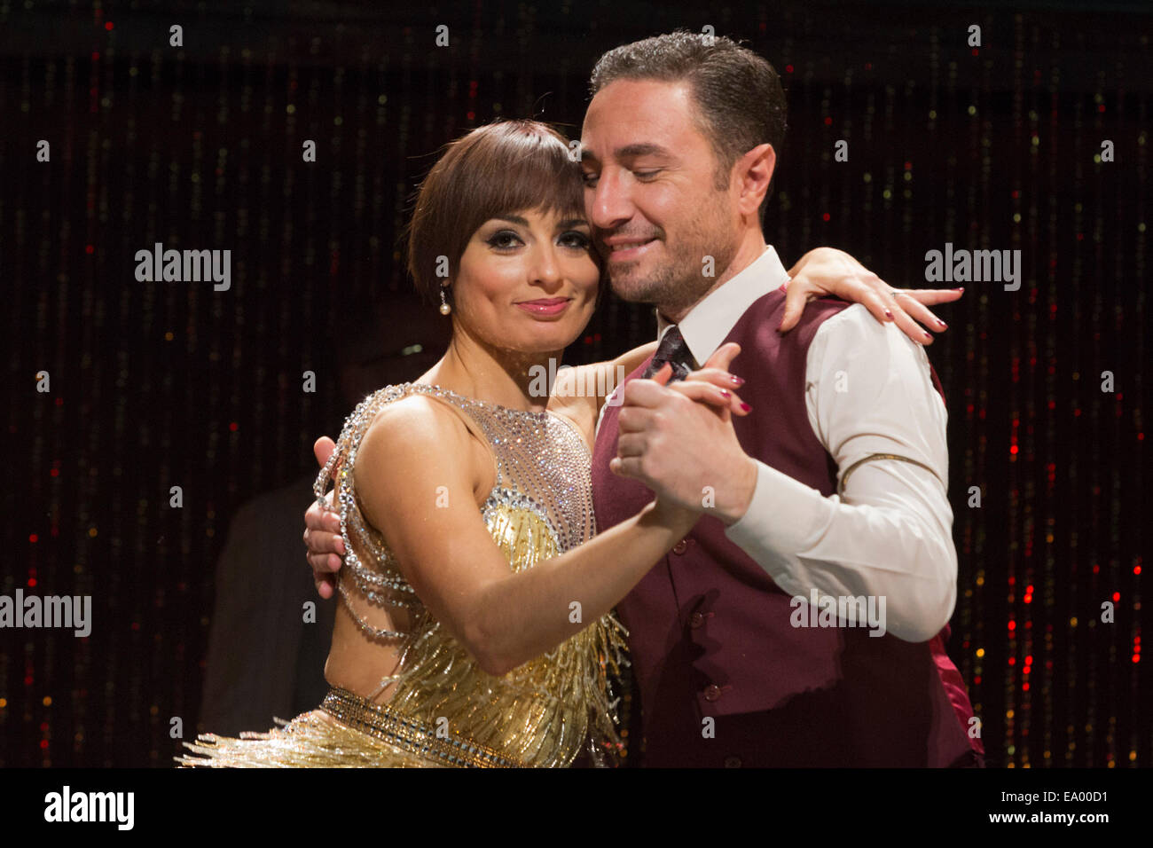 Vincent Simone and Flavia Cacace star in "Dance 'Til Dawn" at the ...
