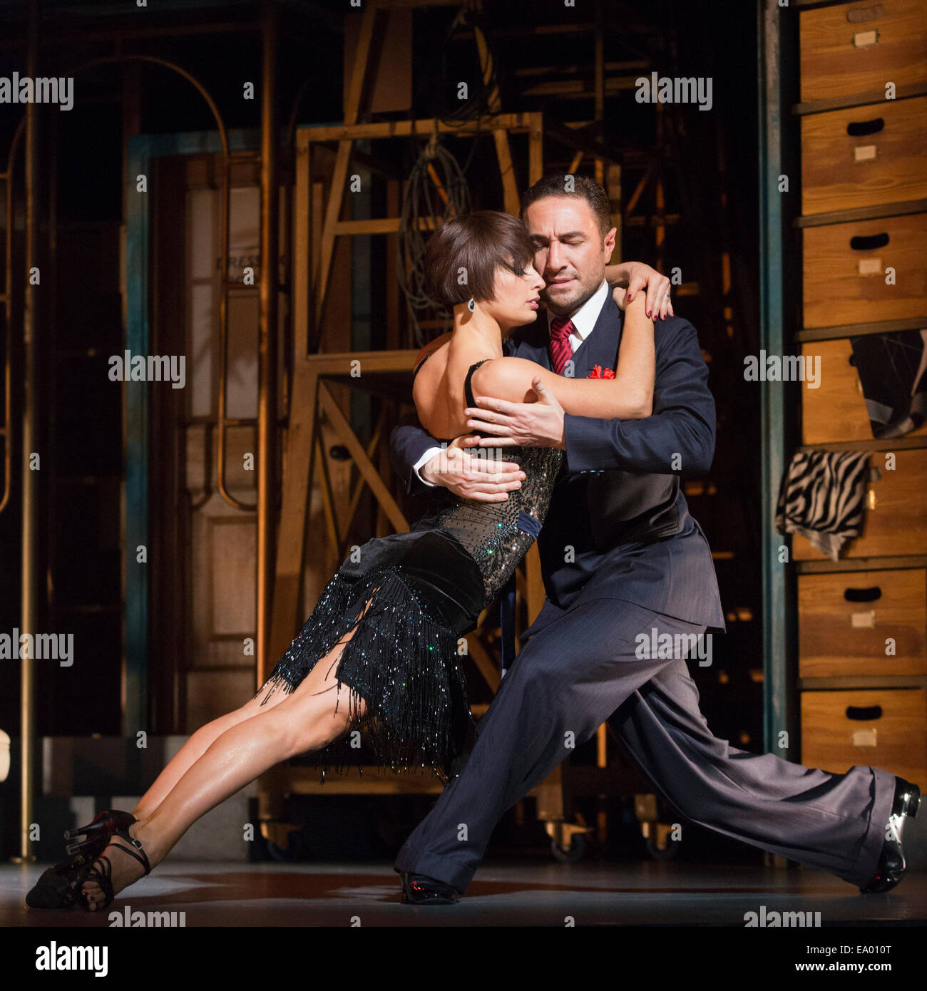 Vincent Simone and Flavia Cacace star in "Dance 'Til Dawn" at the ...