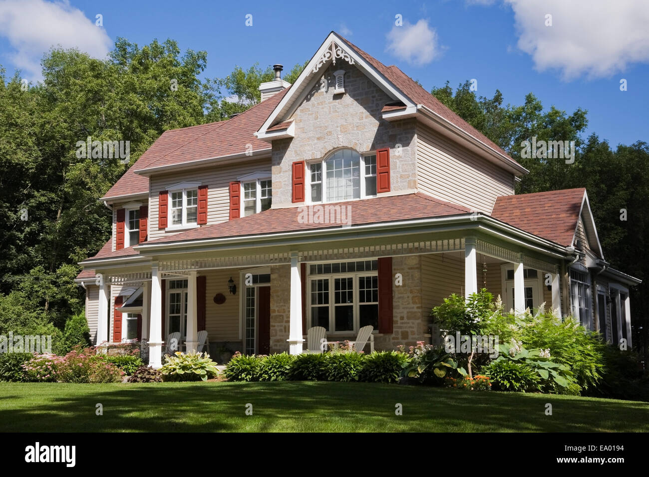 Quebec Style House High Resolution Stock Photography and Images - Alamy