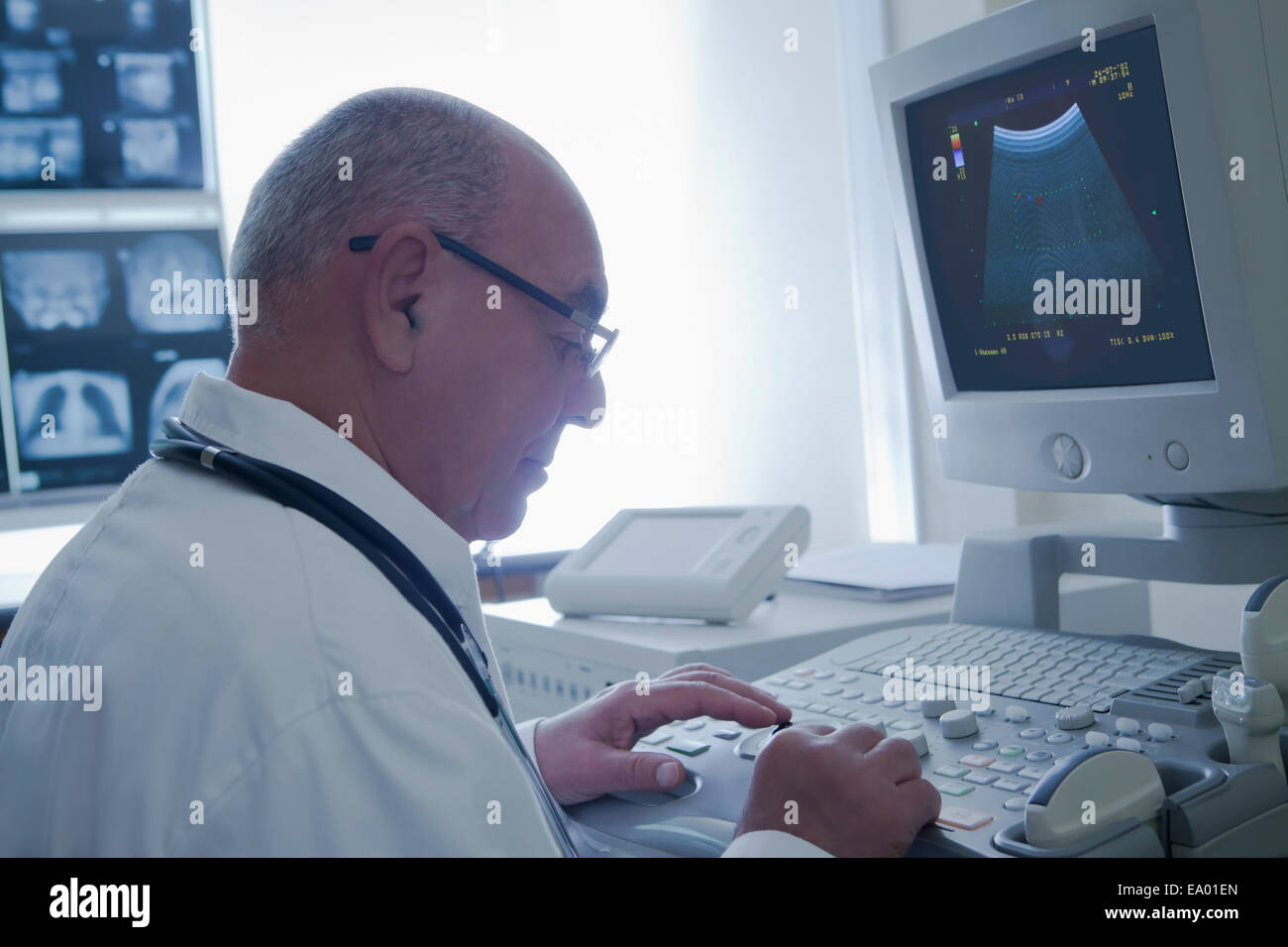 Ultrasound Scan Doctor High Resolution Stock Photography and Images - Alamy