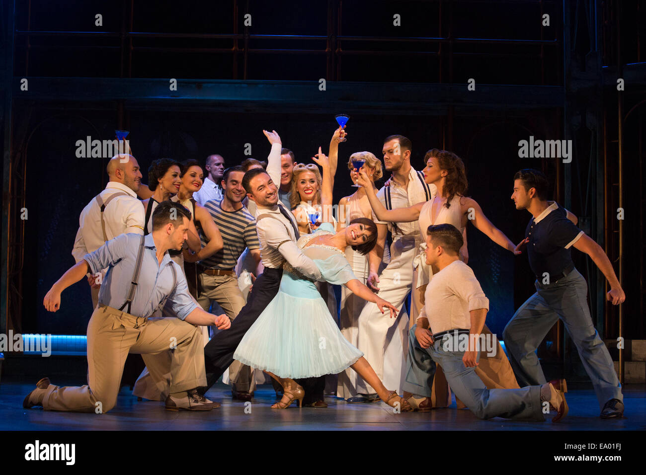 Vincent Simone and Flavia Cacace star in "Dance 'Til Dawn" at the ...