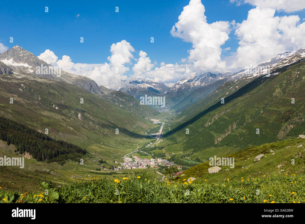 Furka pass hi-res stock photography and images - Alamy