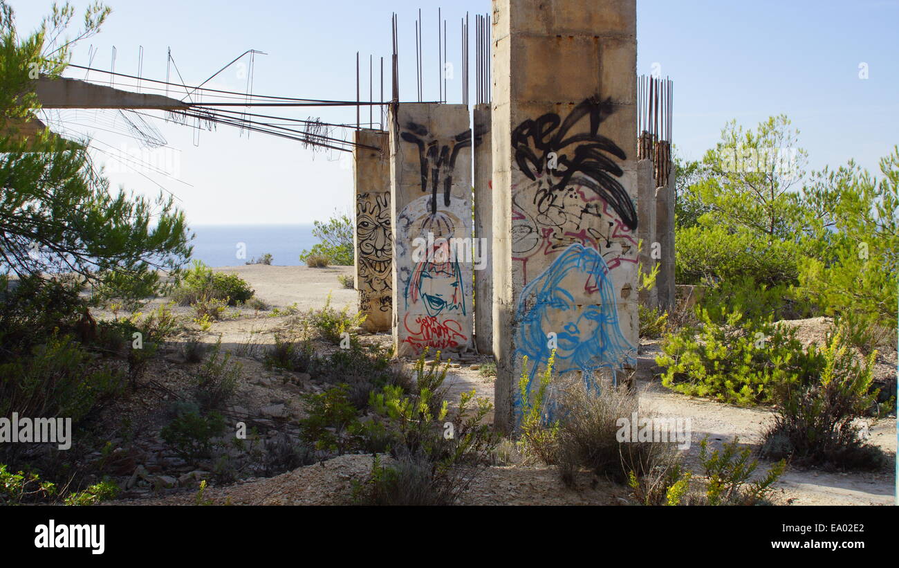 Graffiti psychedelic art hi-res stock photography and images - Alamy