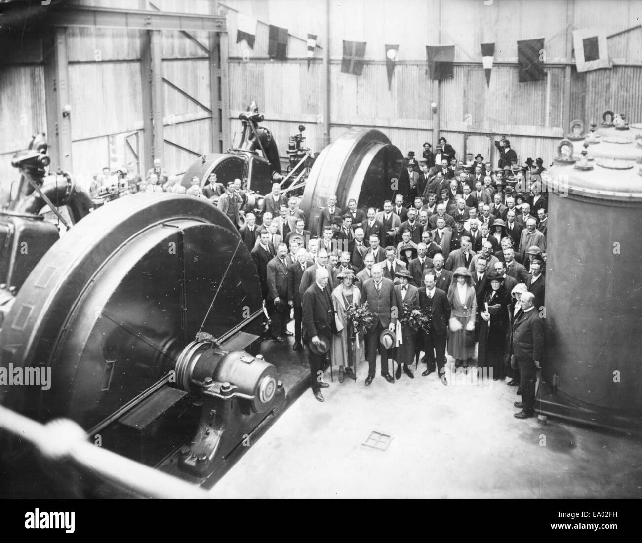 Significant infrastructure projects Black and White Stock Photos ...