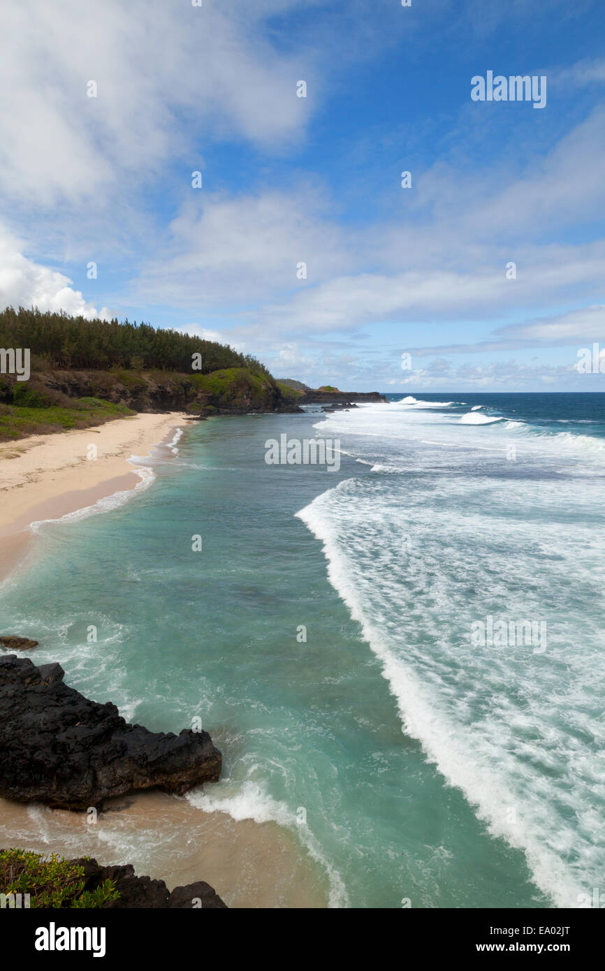 Le Gris Gris beach at the southernmost point, Mauritius Stock Photo - Alamy