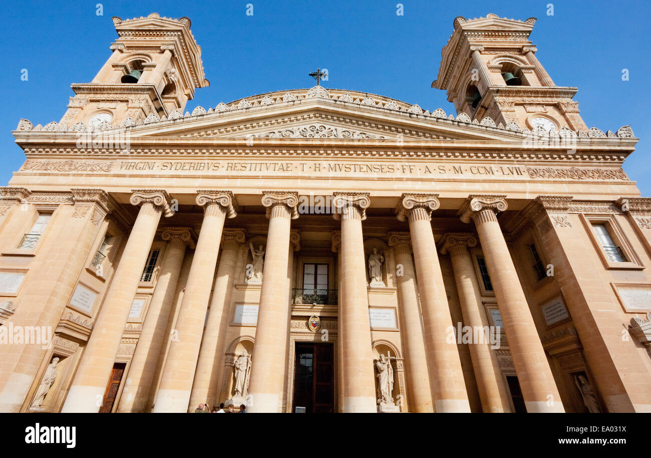 Rotunda Of St Marija Assunta, Mosta, Malta Stock Photo - Alamy
