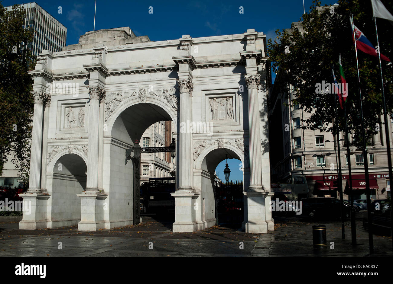 Marble Arch, London, England, United Kingdom Stock Photo - Alamy