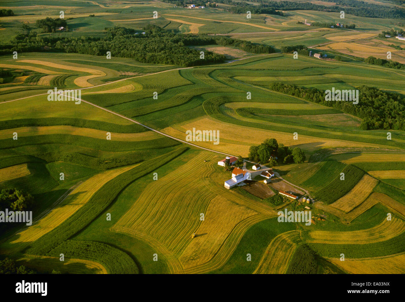 Contour Farming High Resolution Stock Photography and Images - Alamy