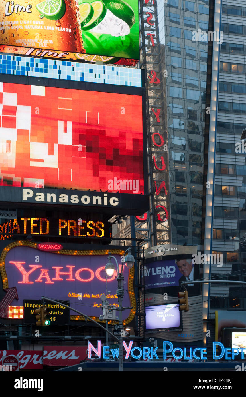 New York Police Dept Times Square Manhattan New York New York USA ...