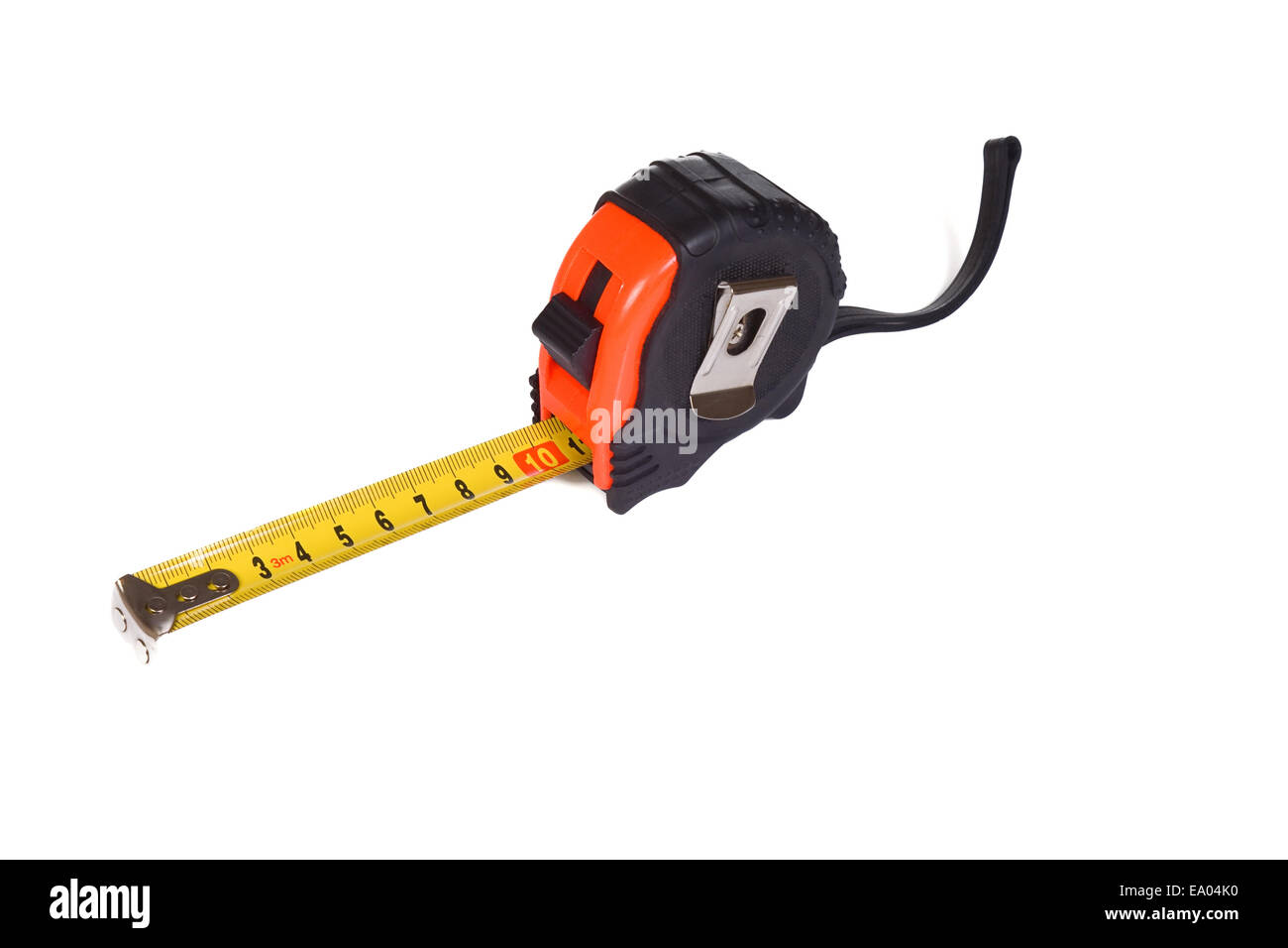 isolated red centimeter tape measure Stock Photo - Alamy