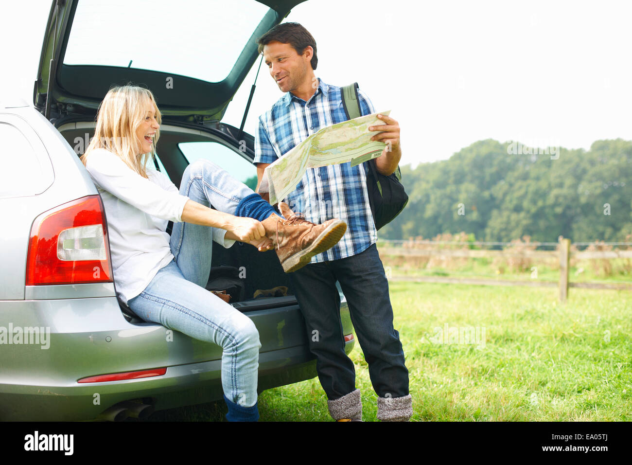 Car map hi-res stock photography and images - Alamy