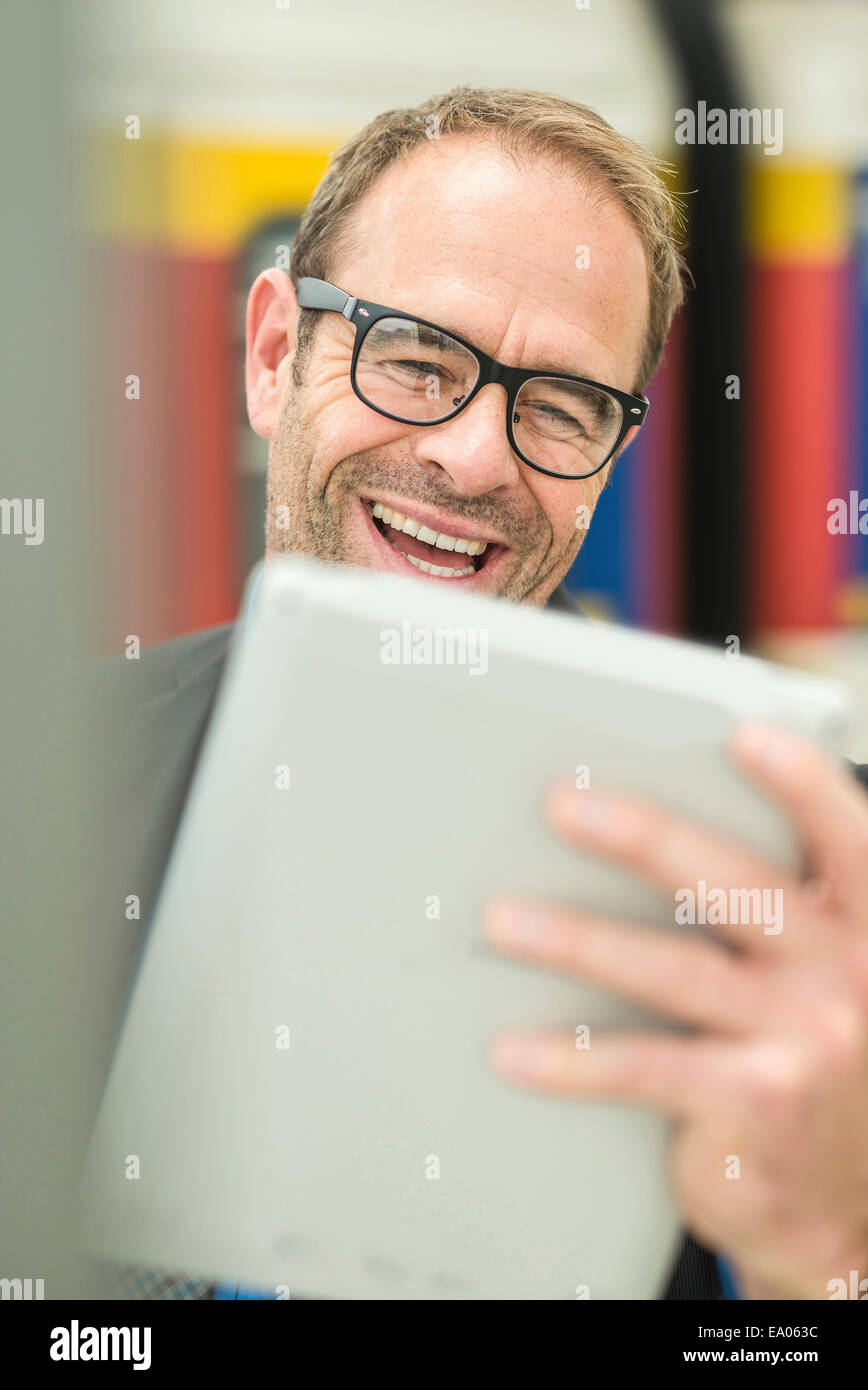 Businessman using digital web hi-res stock photography and images - Alamy