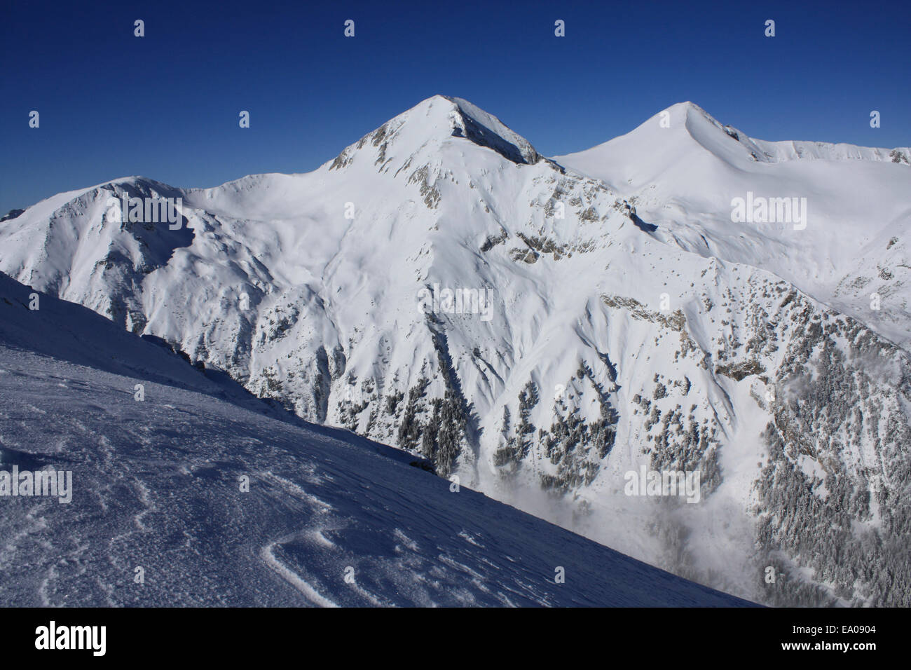 Mount Pirin and Mount Vihren Stock Photo - Alamy