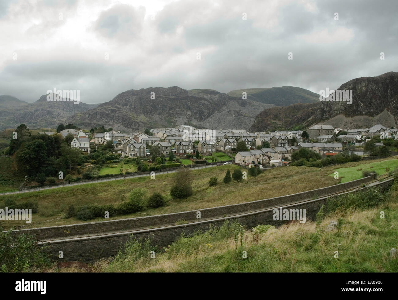 Festiniog, North Wales Stock Photo - Alamy