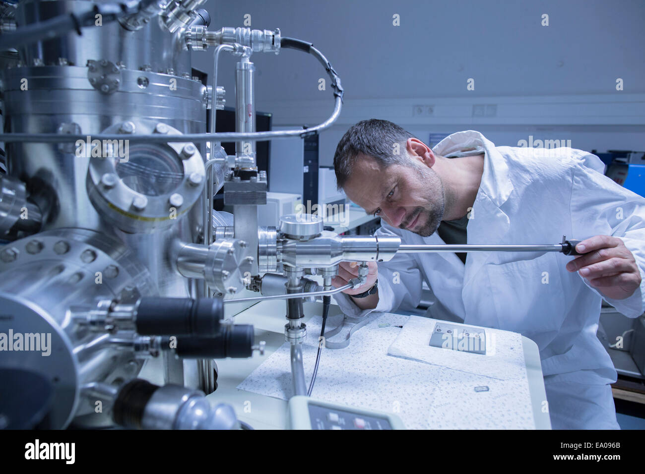 Male laboratory assistant working hi-res stock photography and images ...