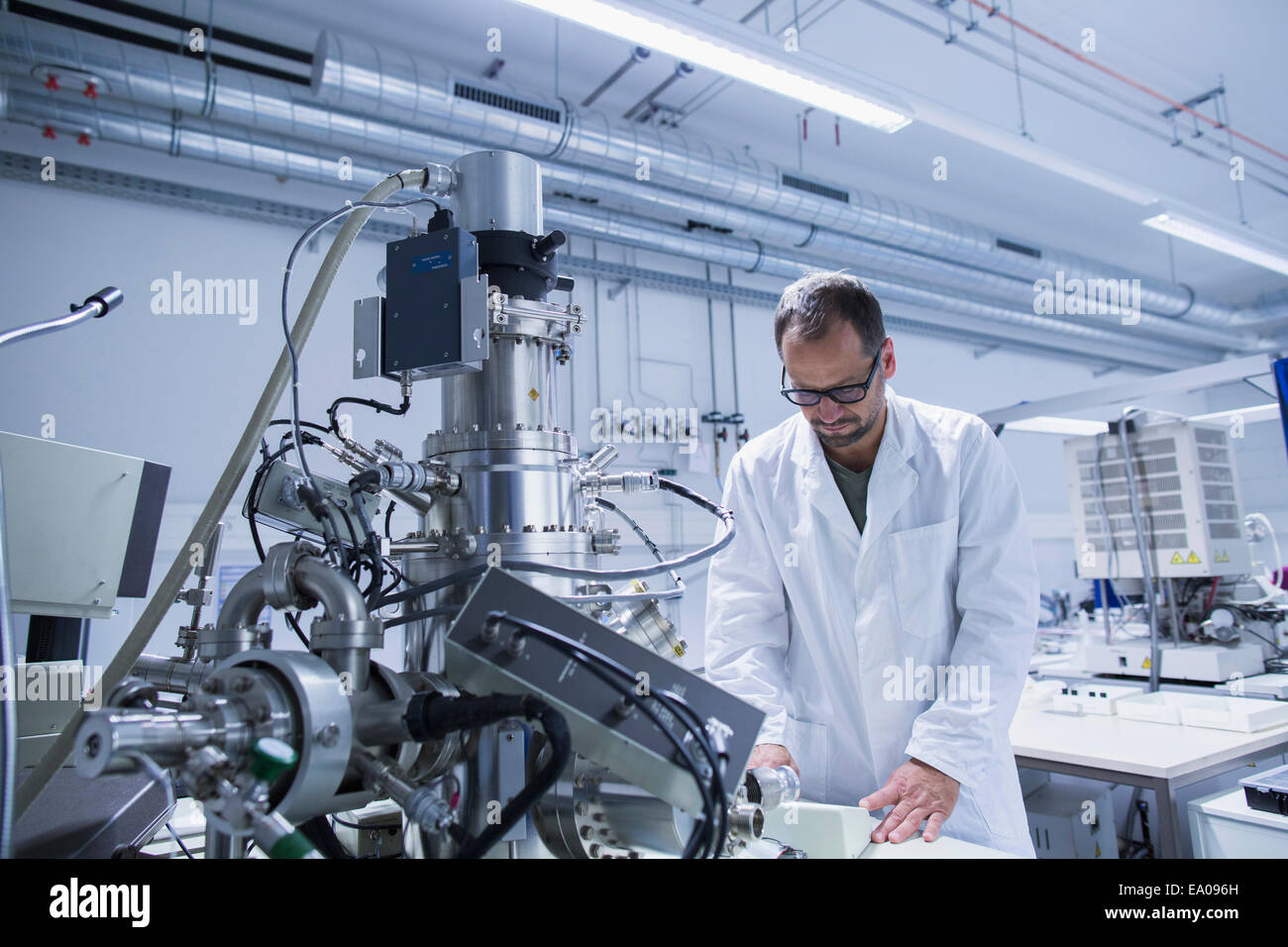 Male laboratory assistant working hi-res stock photography and images ...
