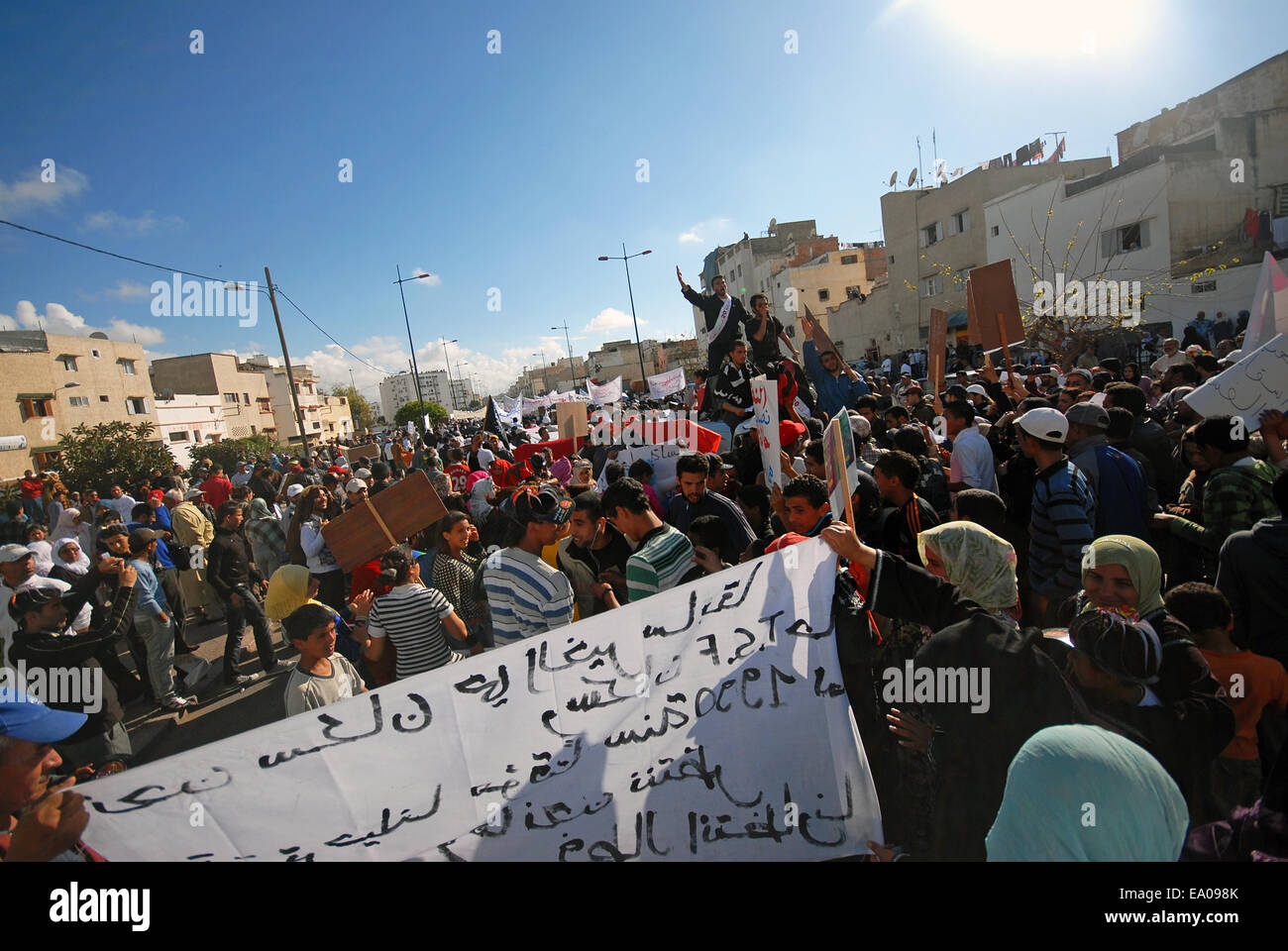 February 2011, the Arab revolutionary wave hit the streets of Morocco ...