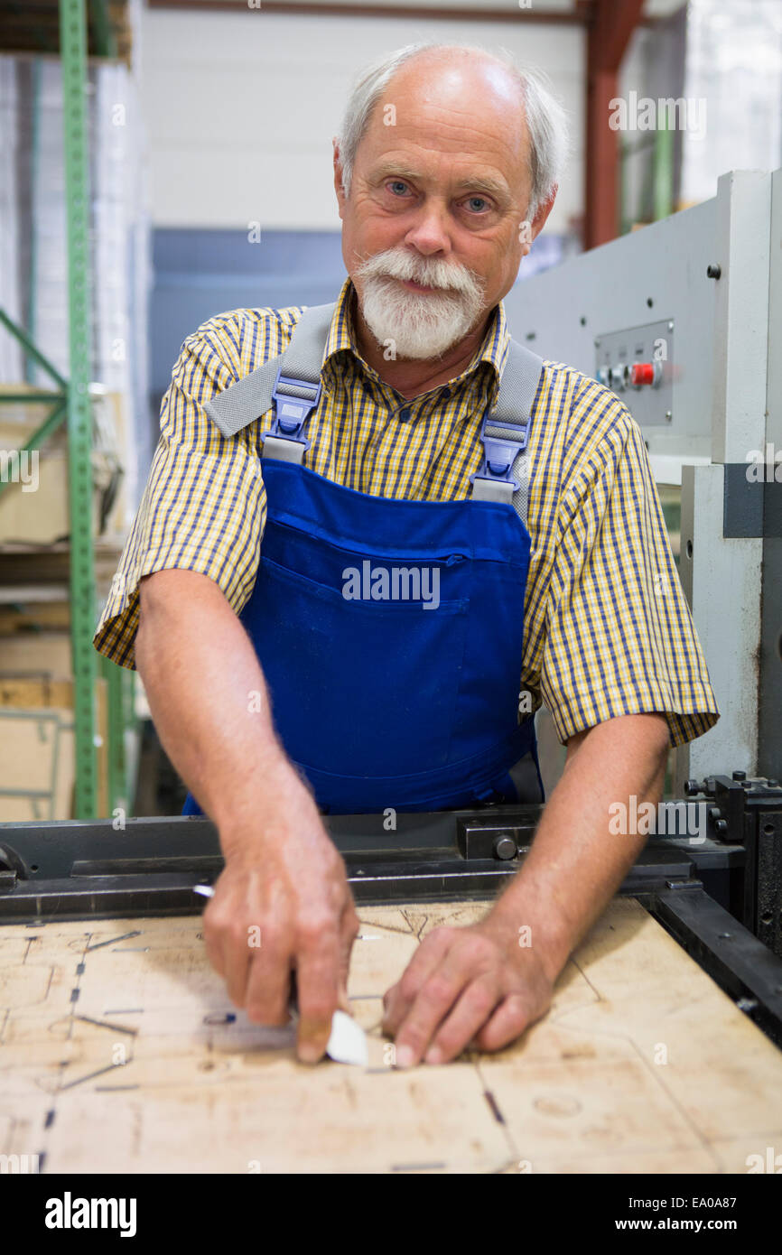 Portrait male factory worker hi-res stock photography and images - Alamy