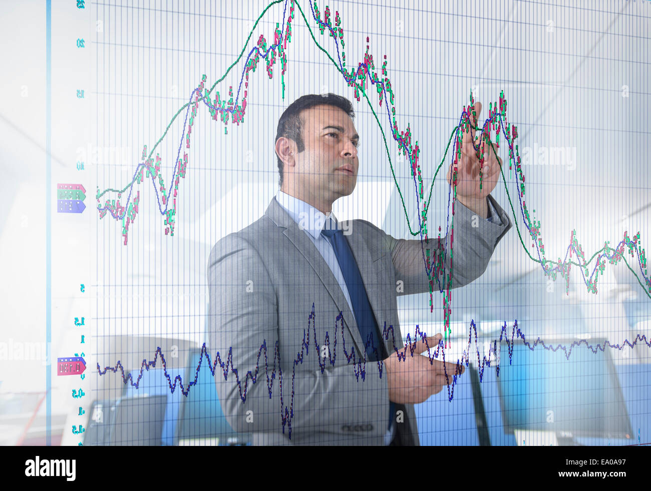 Man Line Graph High Resolution Stock Photography and Images - Alamy