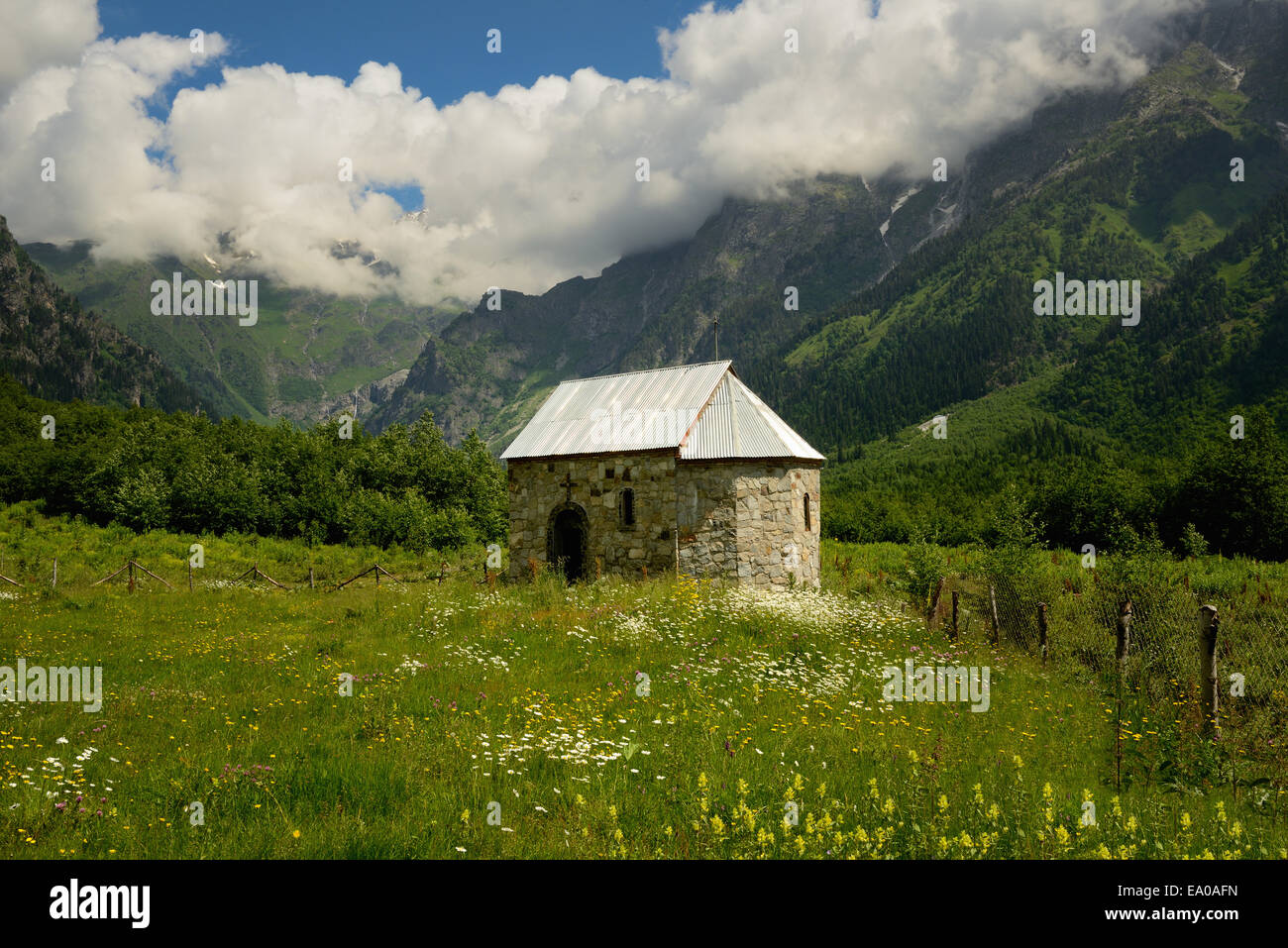 Svaneti church hi-res stock photography and images - Alamy