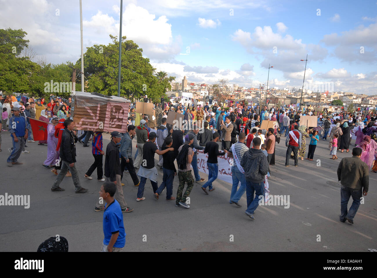 February 2011, the Arab revolutionary wave hit the streets of Morocco ...