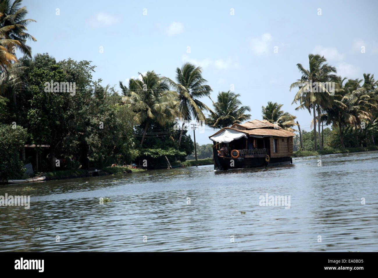 Traditional rice boat on kerala hi-res stock photography and images - Alamy