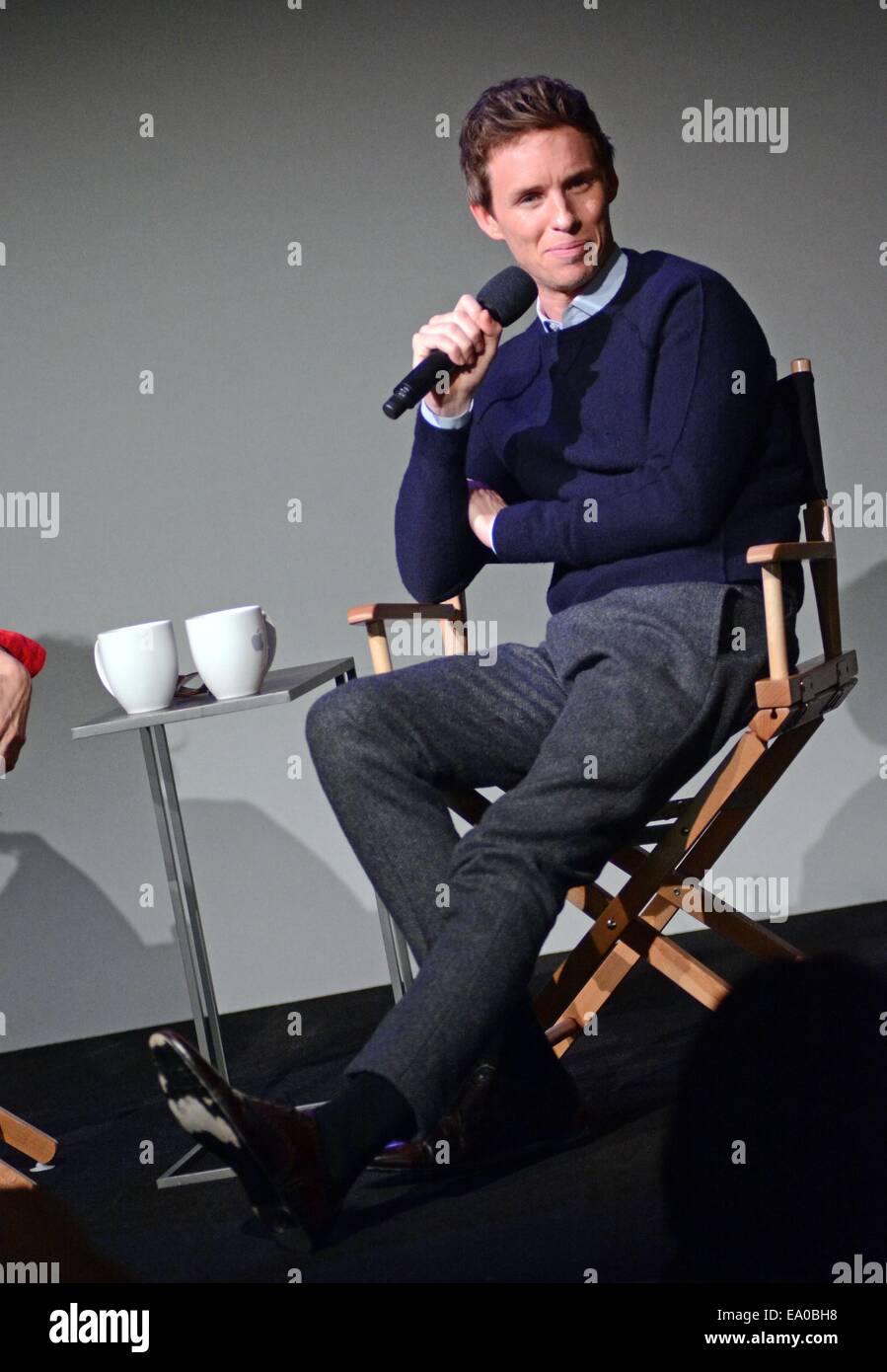 New York, NY, USA. 4th Nov, 2014. Eddie Redmayne at in-store appearance ...