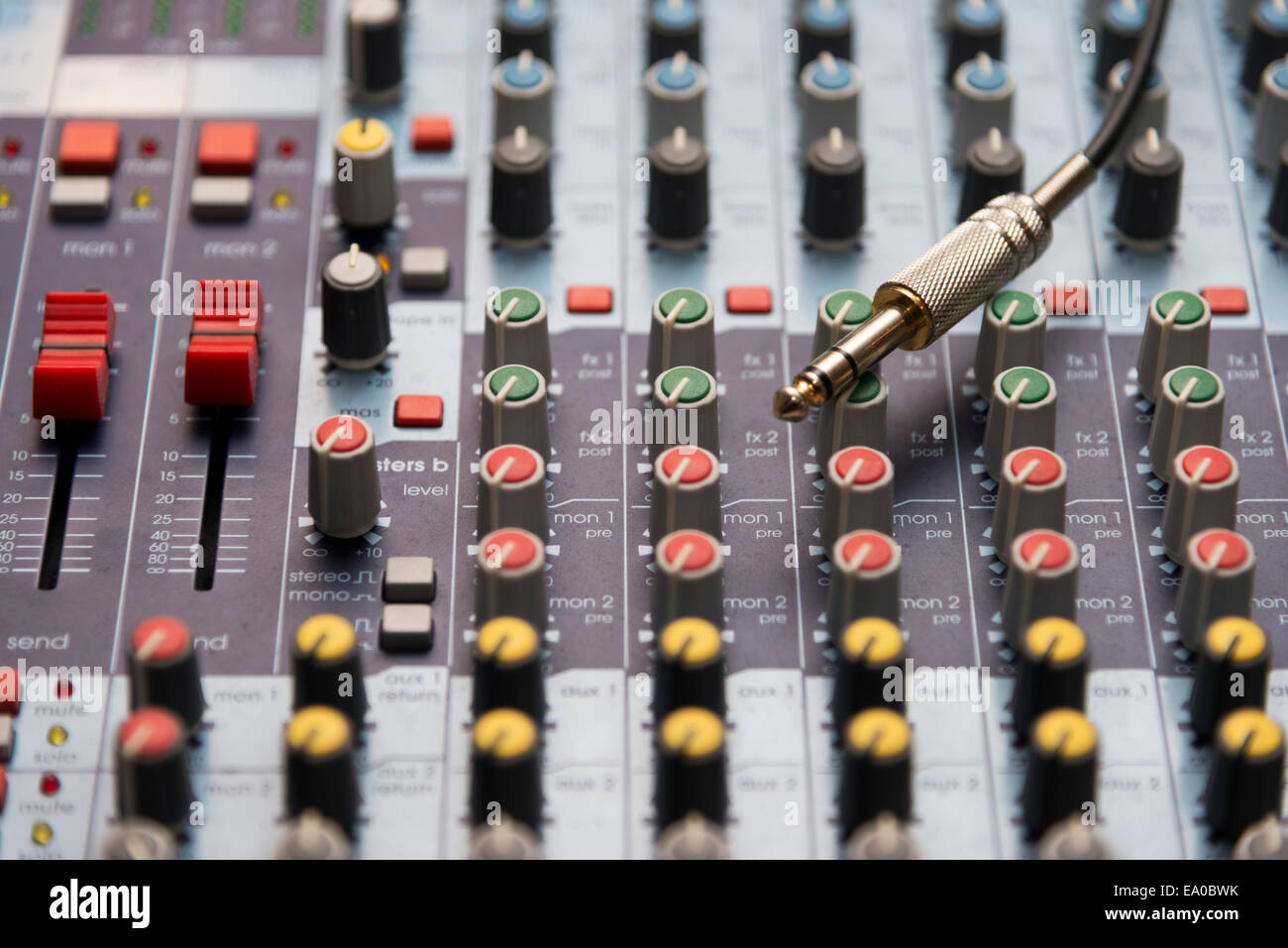 Sound board hi-res stock photography and images - Alamy