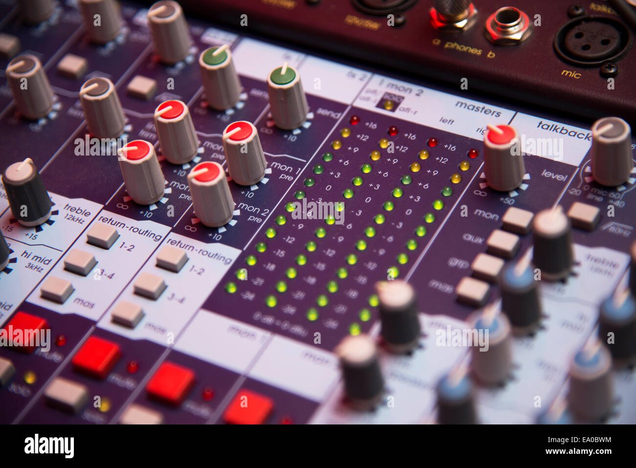 Sound board hi-res stock photography and images - Alamy