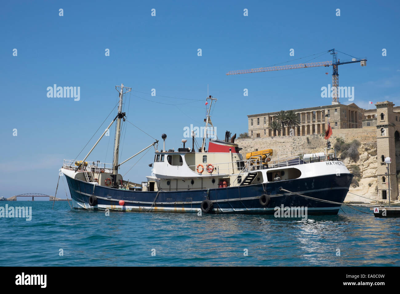 Grand Harbour in Malta Stock Photo - Alamy