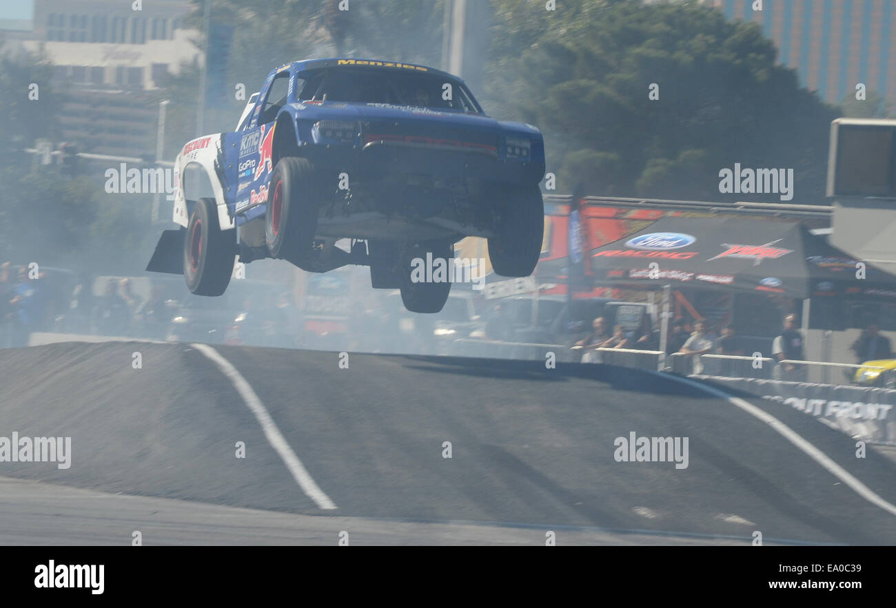 Las Vegas, Nevada, USA. 4th November, 2014. RedBull racer Bryce Menzies ...