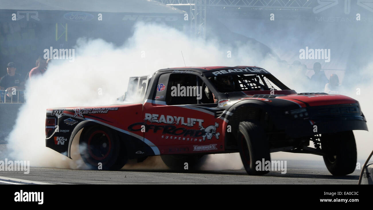 Las Vegas, Nevada, USA. 4th November, 2014. Off road racer Marty Hart ...