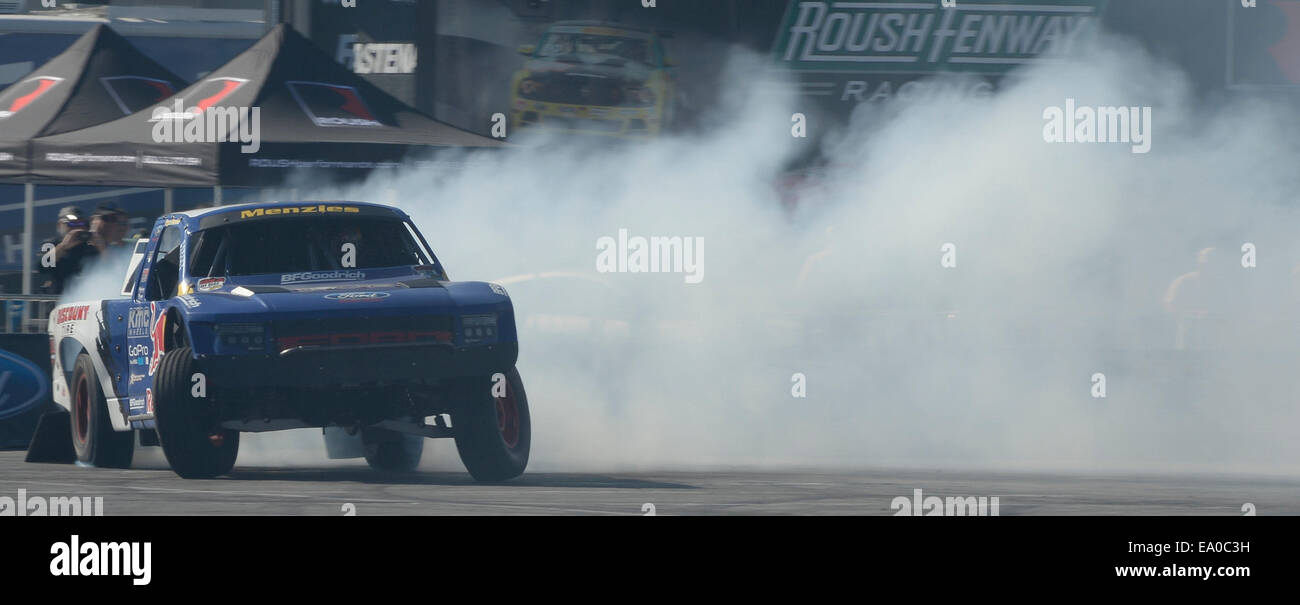 Las Vegas, Nevada, USA. 4th November, 2014. RedBull racer Bryce Menzies ...
