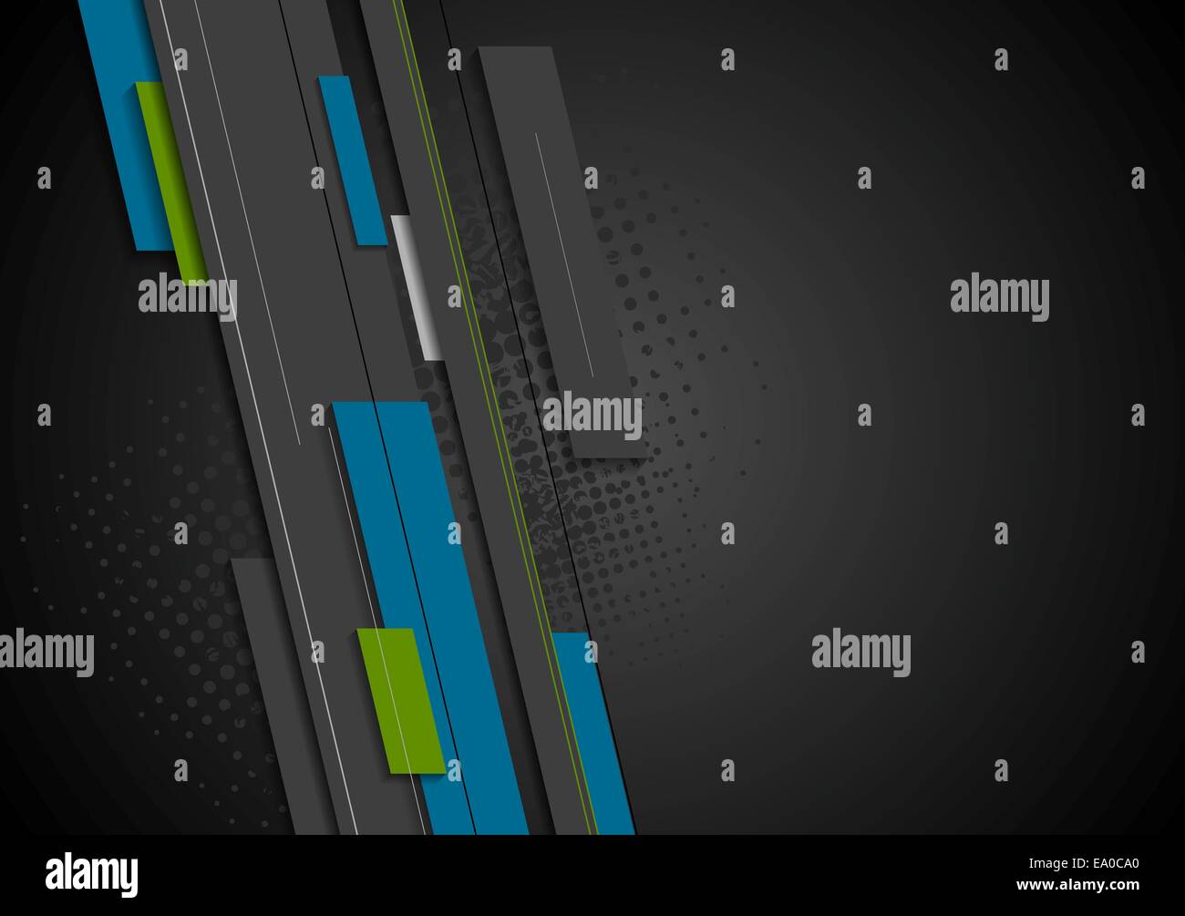 Dark tech background. Vector illustration Stock Photo - Alamy