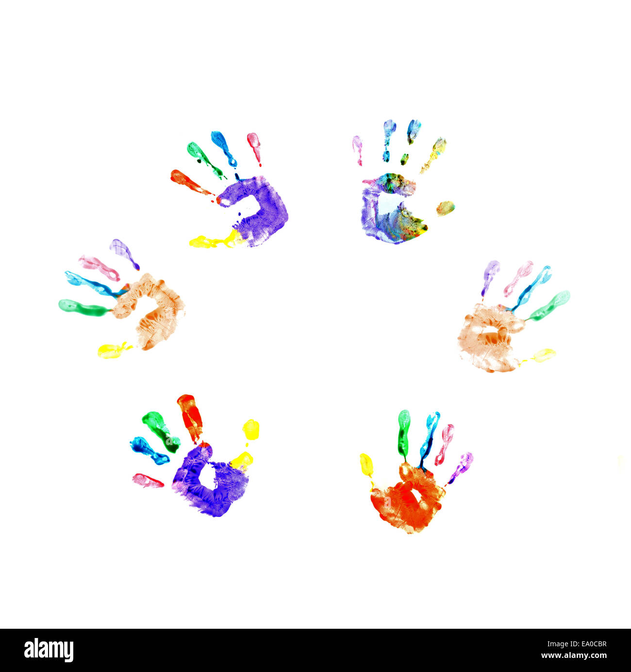 Hand Prints Paint Stock Photos & Hand Prints Paint Stock Images - Alamy